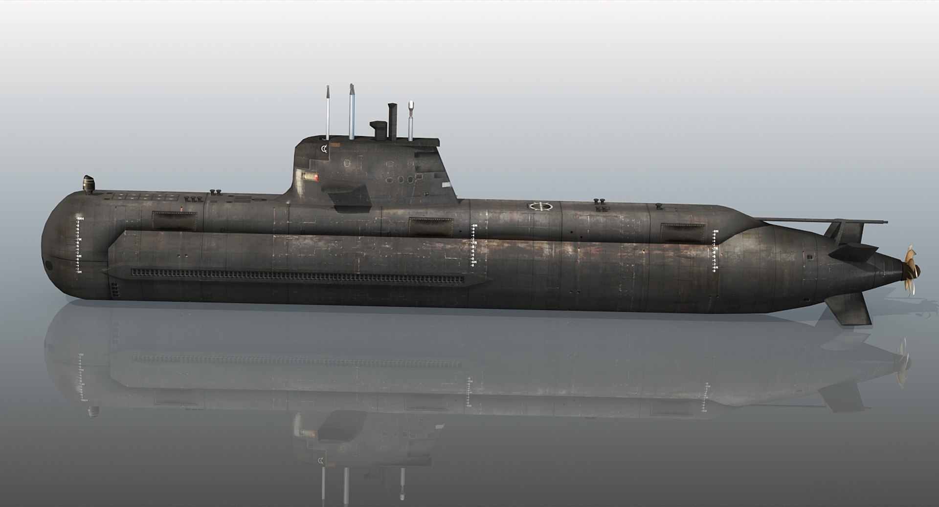 3D australian hmas collins ssg - TurboSquid 1177108