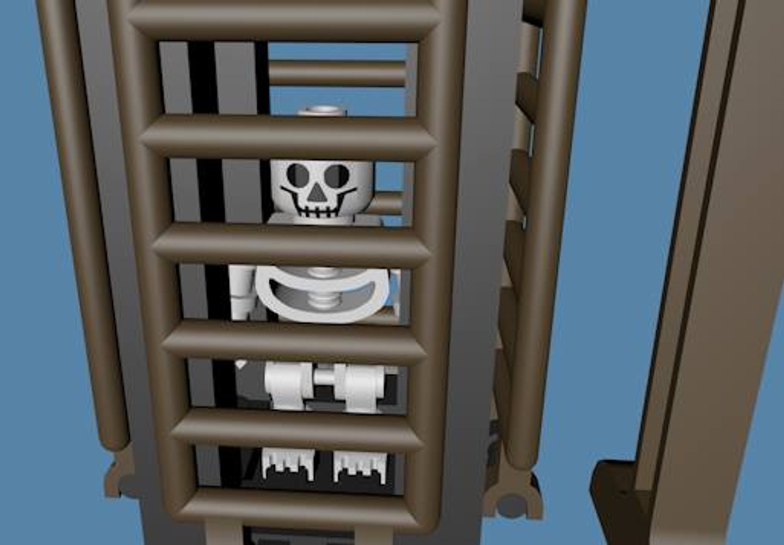 3d Model Lego Hanging Cage