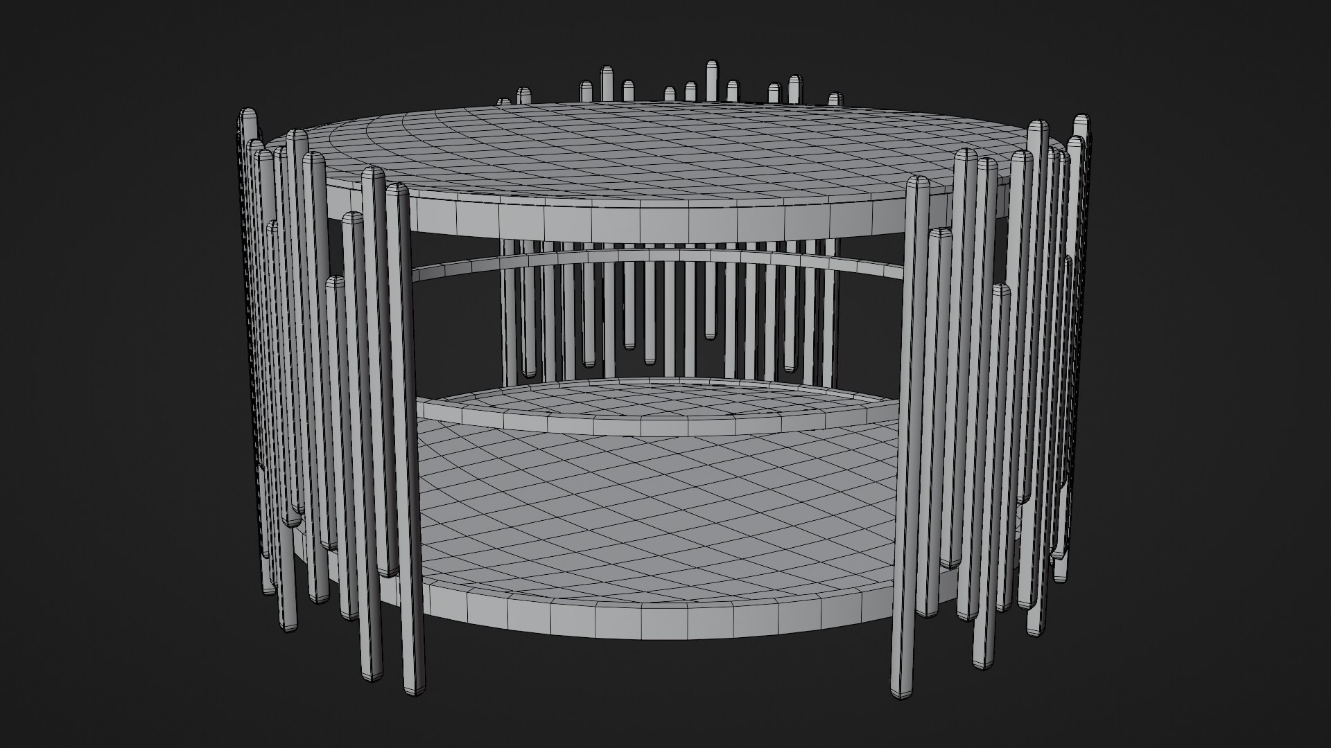 Modern journal table model - TurboSquid 1862392