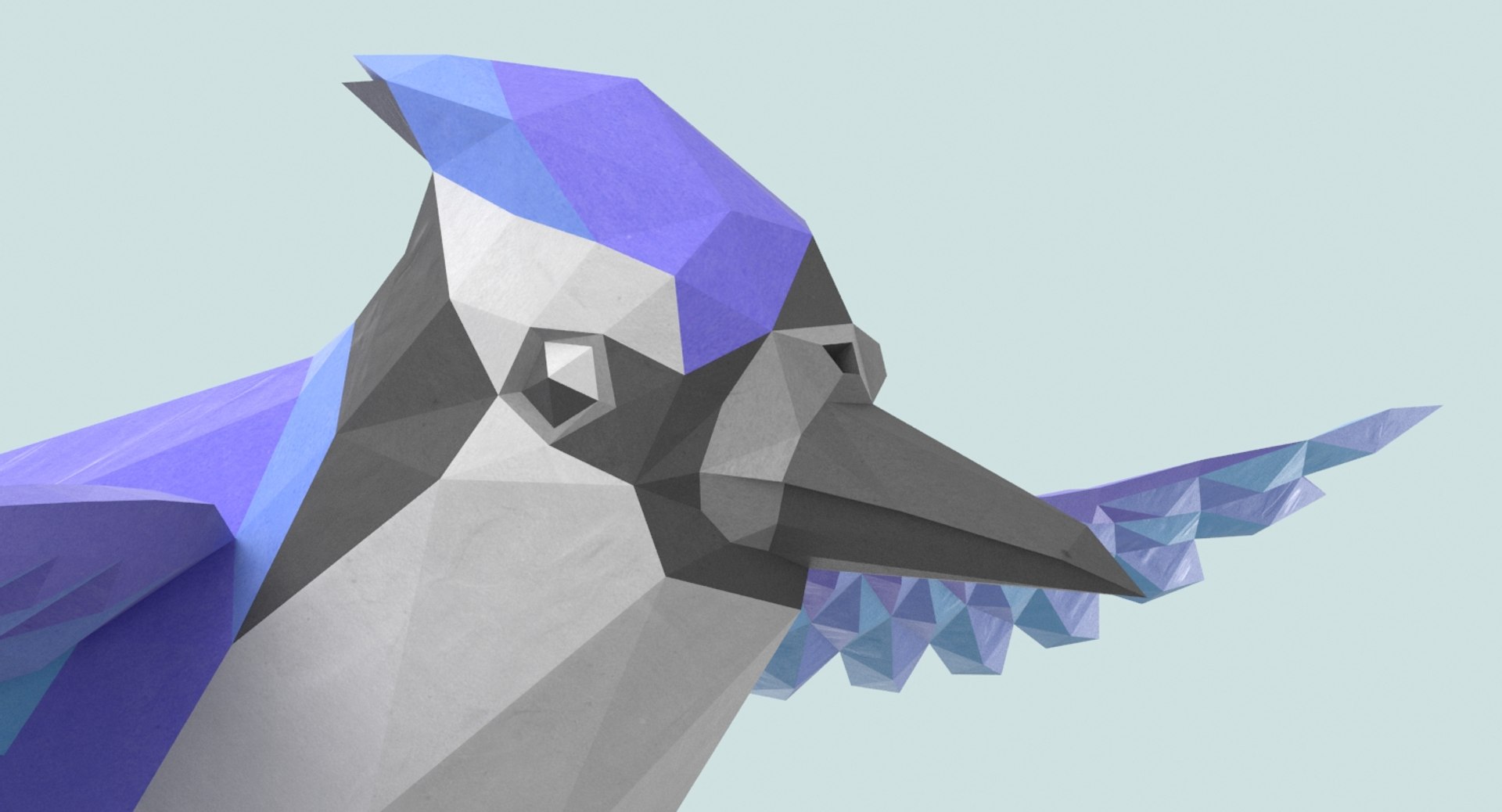 Bird----blue-bird-flying 3D Model - TurboSquid 1246277