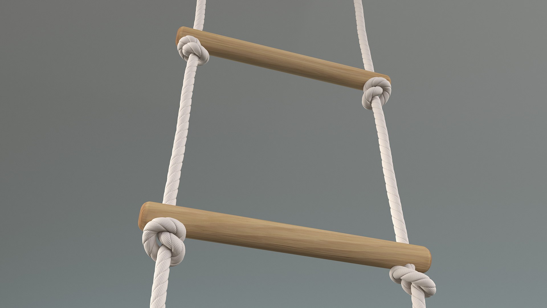 Wooden Rope Ladder 3D - TurboSquid 1671938