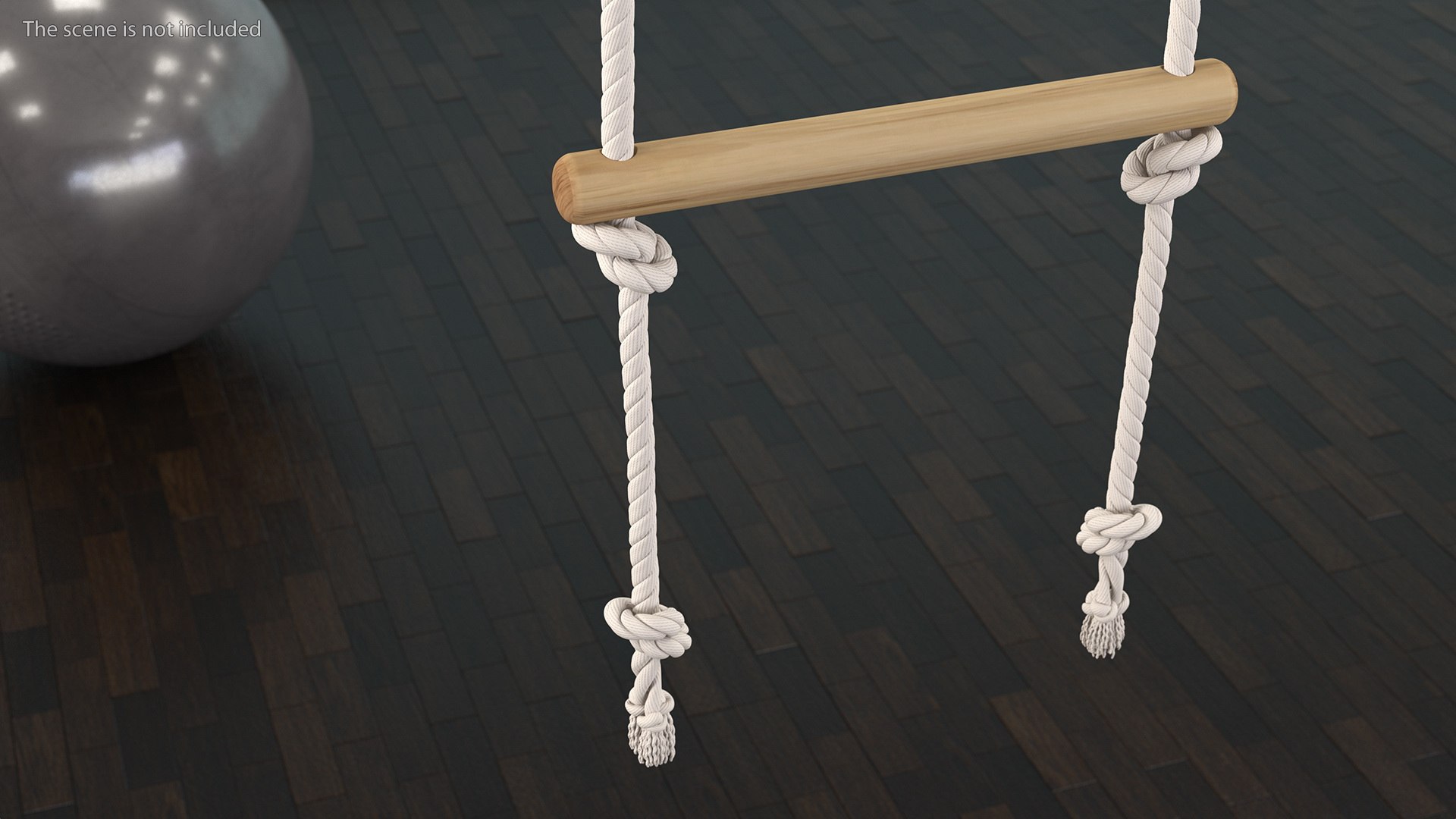 Wooden Rope Ladder 3D - TurboSquid 1671938