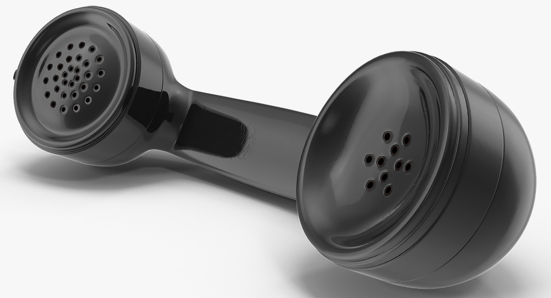 Retro Telephone Receiver 2 3D - TurboSquid 1396504