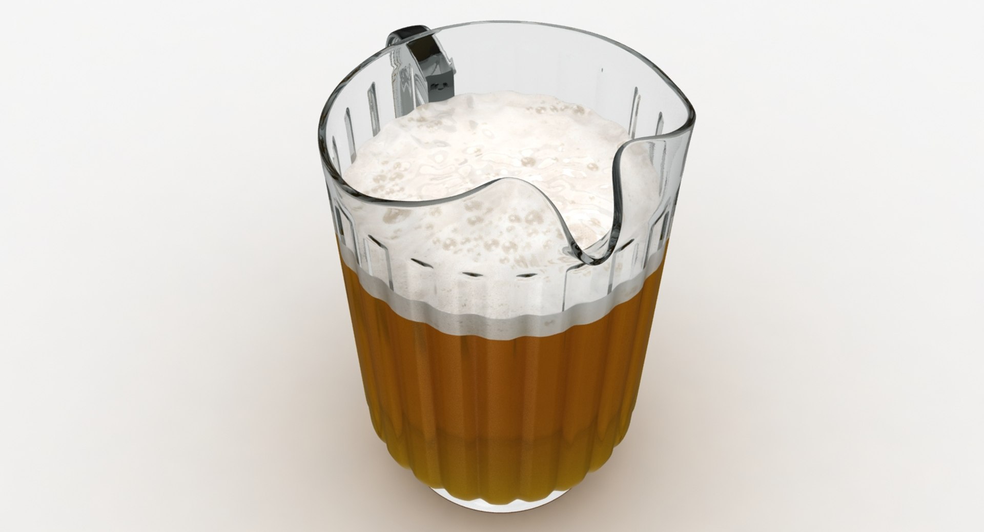 3D Plastic Jug Beer - TurboSquid 1355108