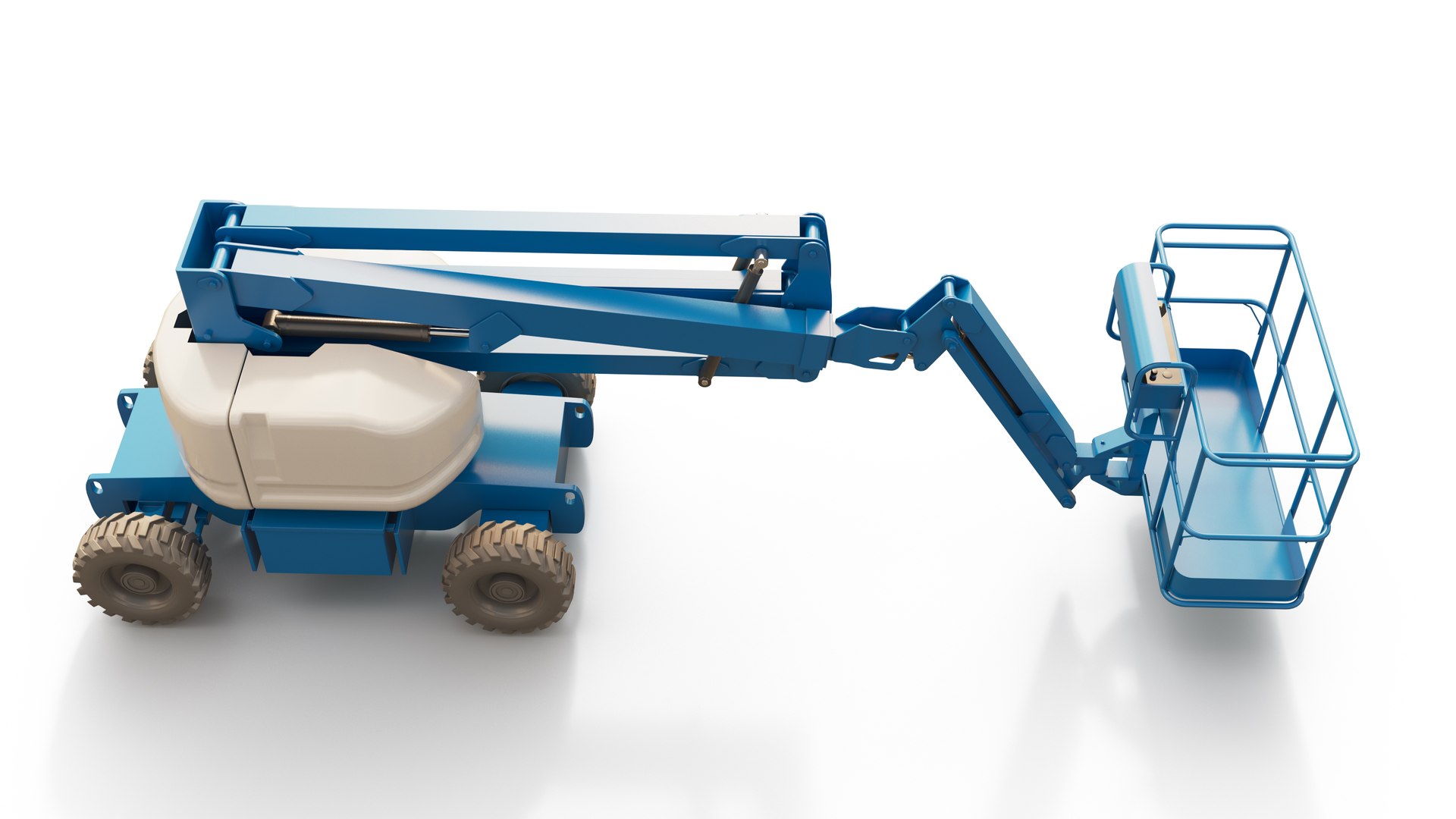 Basket Lift Boom Lift 3D - TurboSquid 1743132