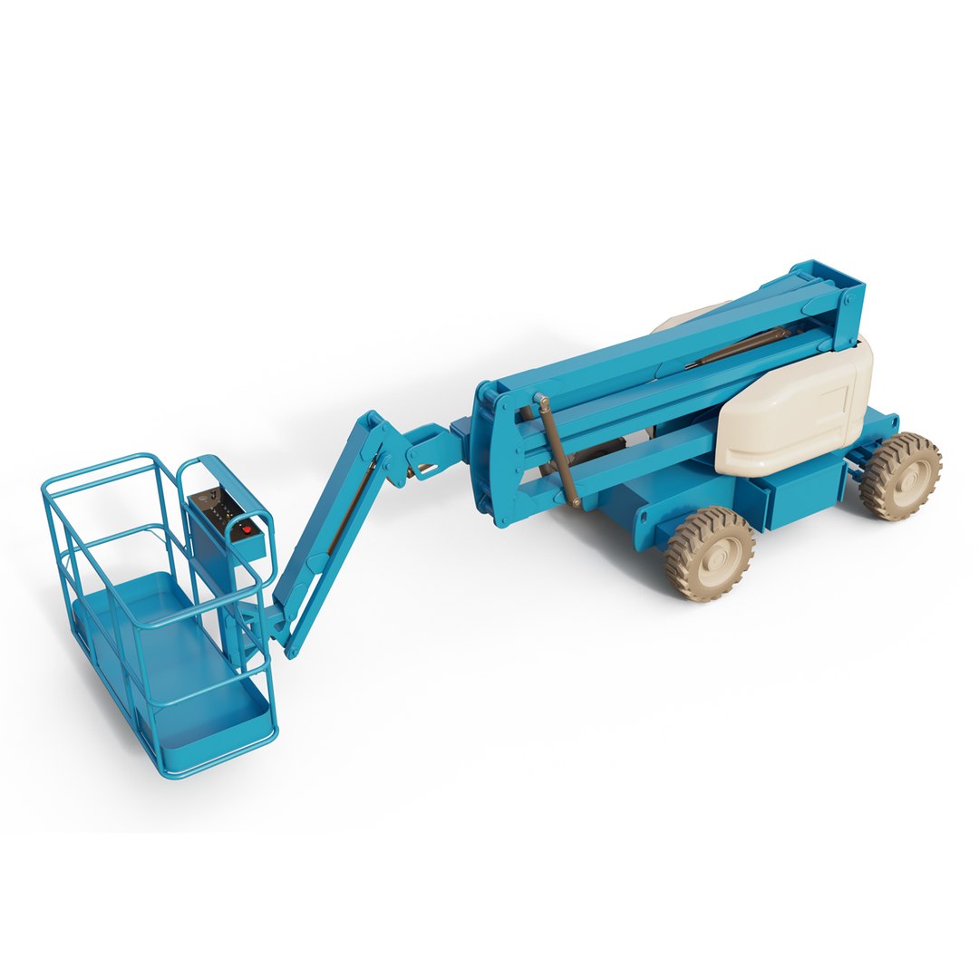 Basket Lift Boom Lift 3D - TurboSquid 1743132