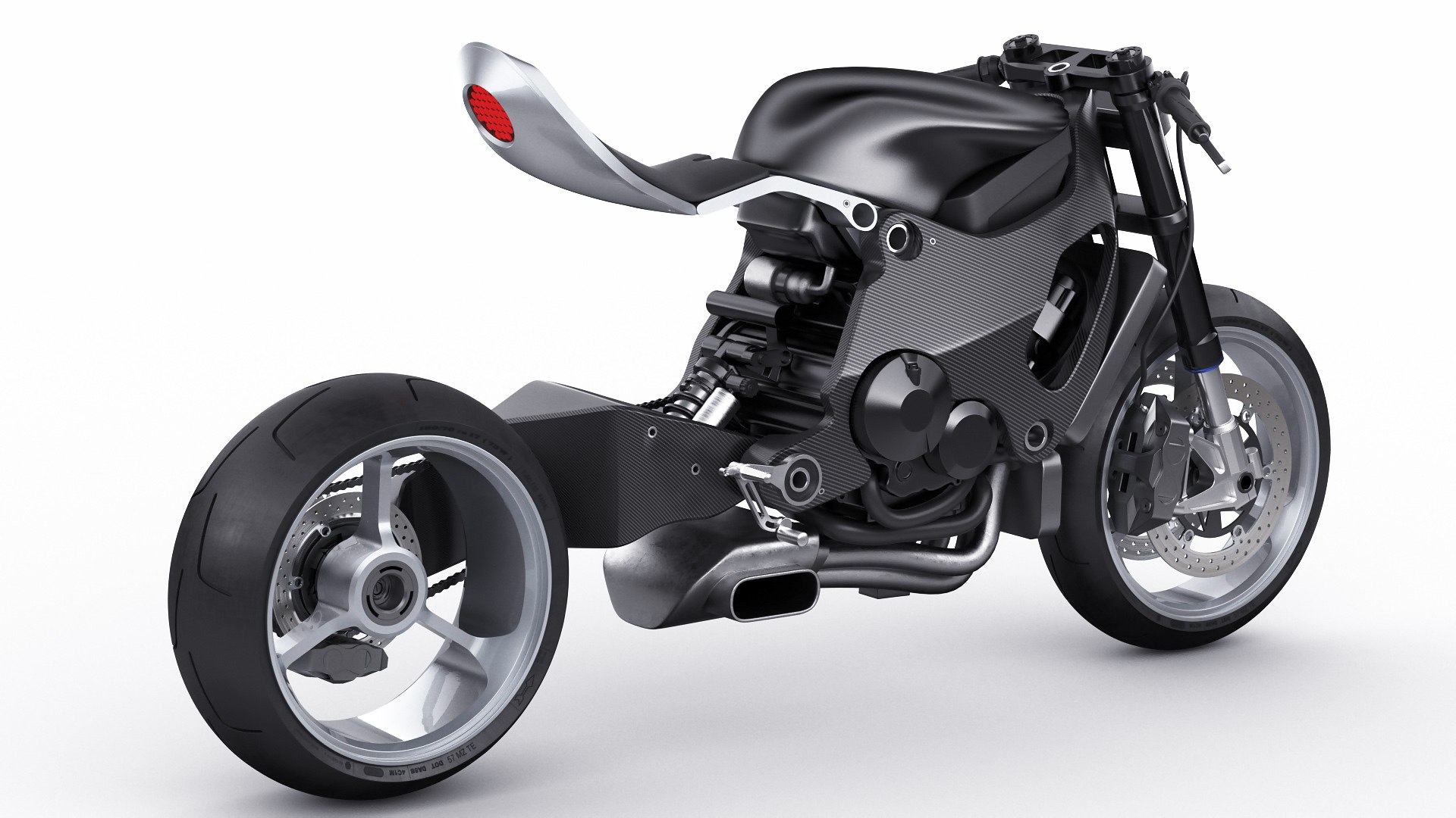 Concept Motorcycle Mono Racr 3D Model - TurboSquid 2086187