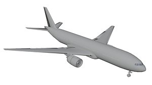 Download 3D Boeing 777 Blender Models - TurboSquid