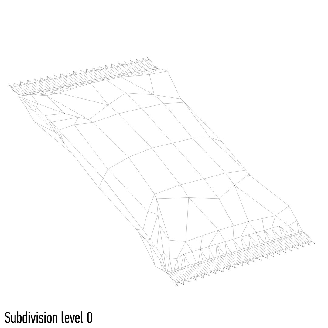 Snack Packing 3d Model