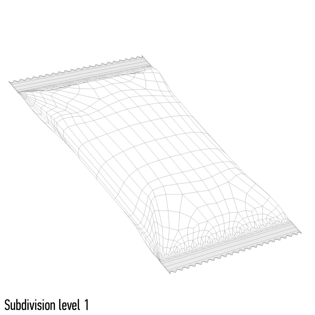 Snack Packing 3d Model