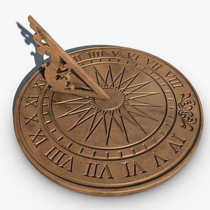 Sun Dial 3D Models for Download | TurboSquid