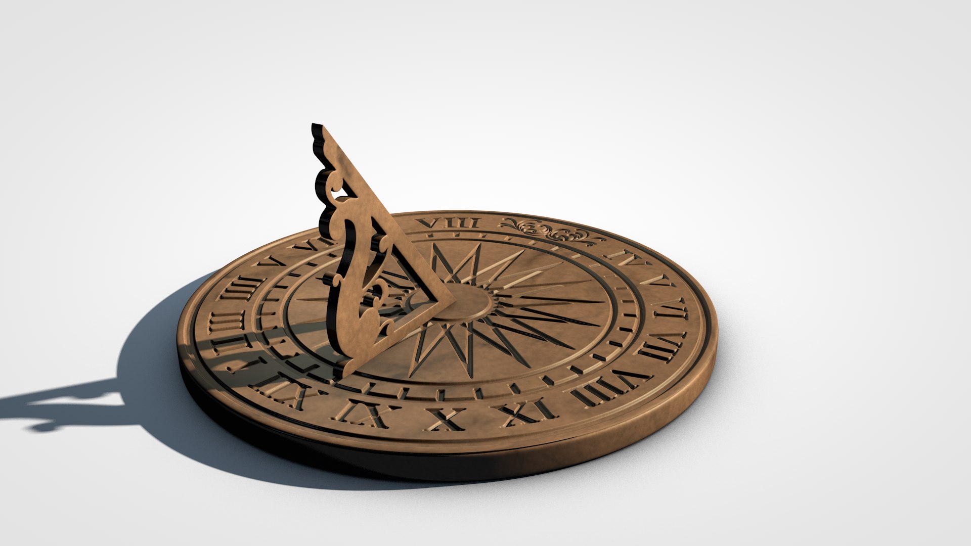3D Sundial Sun Model | 1148444 | TurboSquid