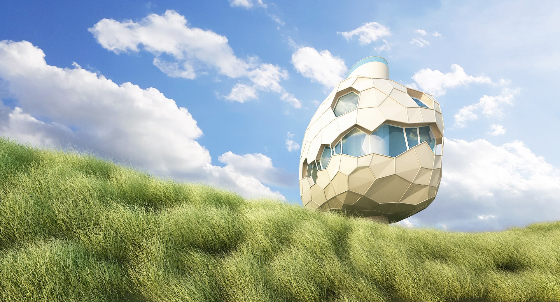 2 Grass Scatter 3d Model