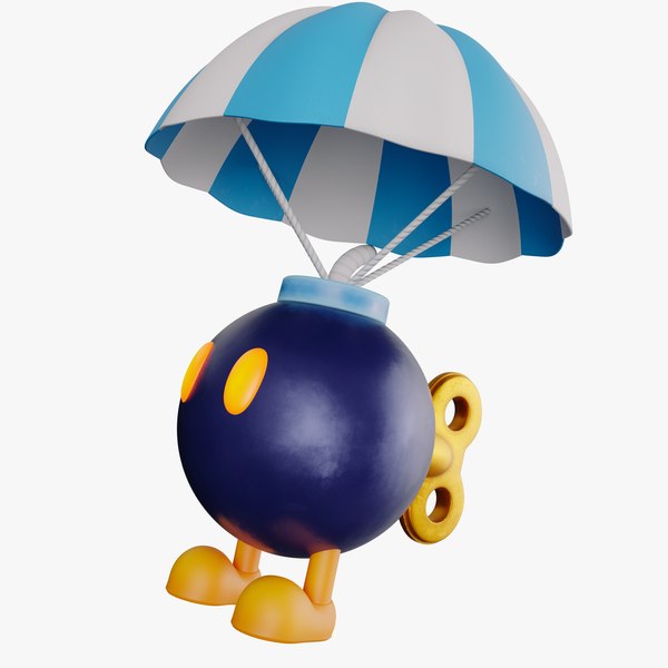 Bob Omb - Bomb Super Mario Assets 3D-Modell - TurboSquid 1369647