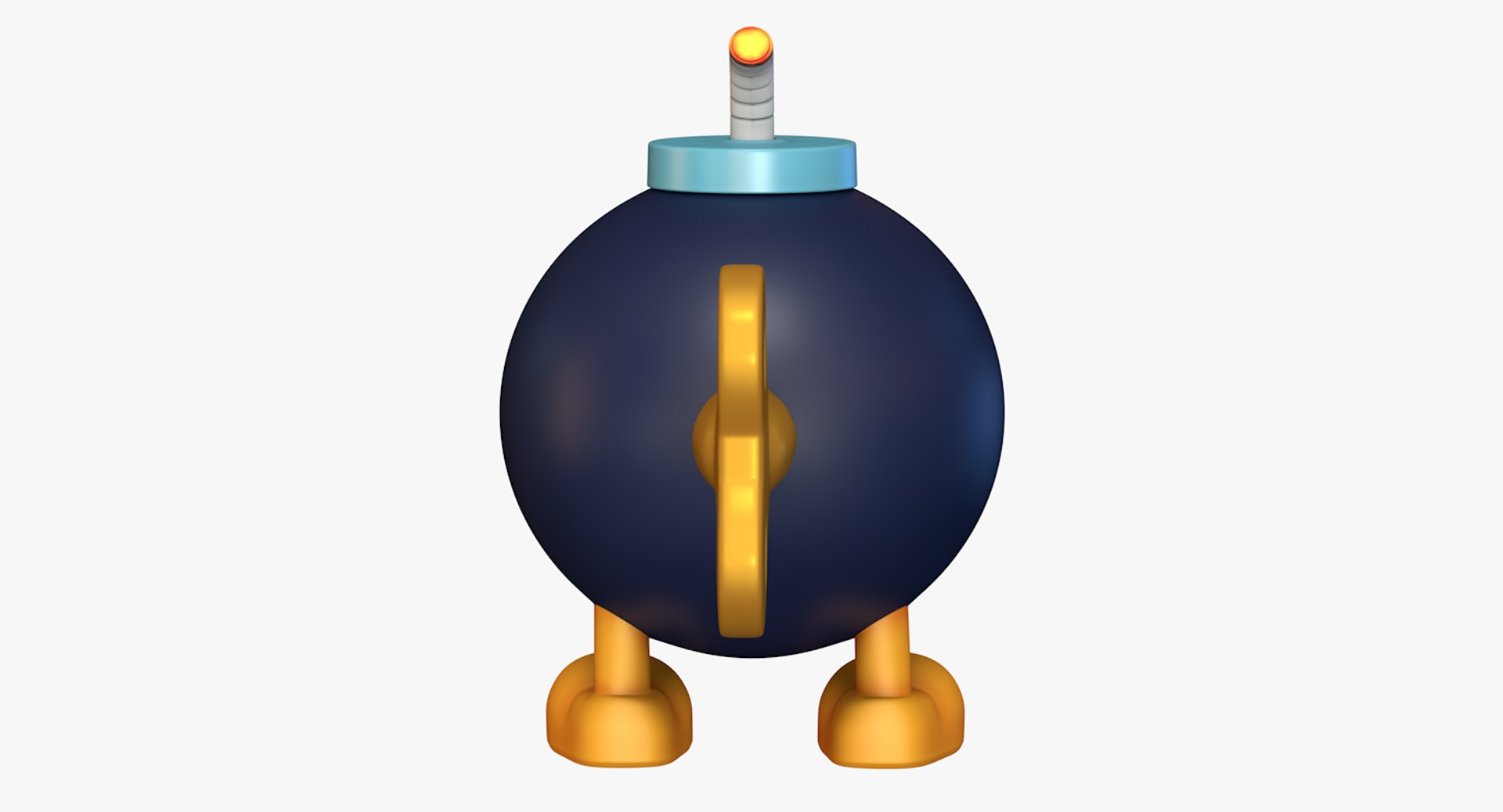 Bob Omb - Bomb 3D Model - TurboSquid 1369647