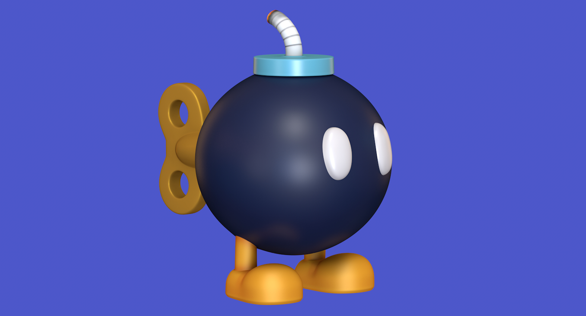 Bob Omb - Bomb 3D Model - TurboSquid 1369647