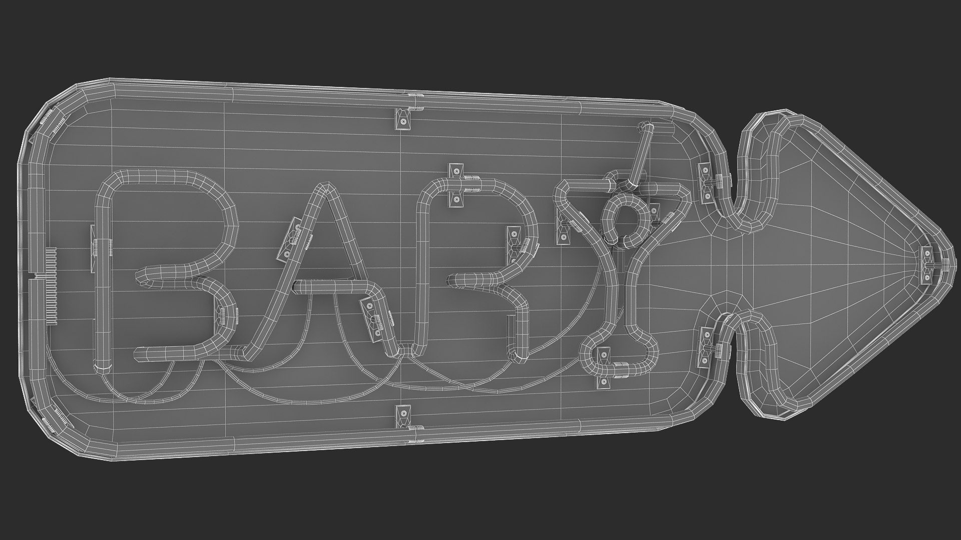 Realistic Neon Sign Model - TurboSquid 1582991