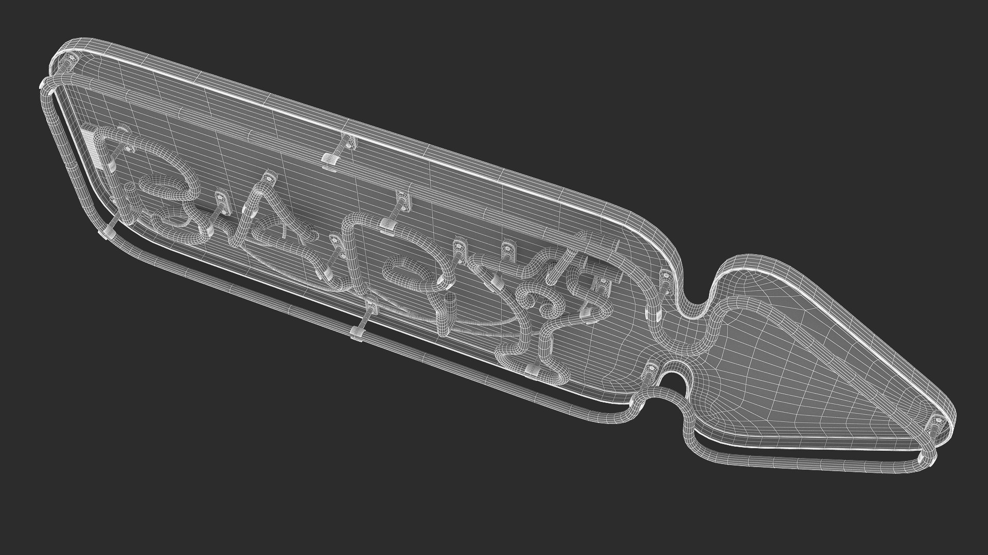Realistic Neon Sign Model - TurboSquid 1582991