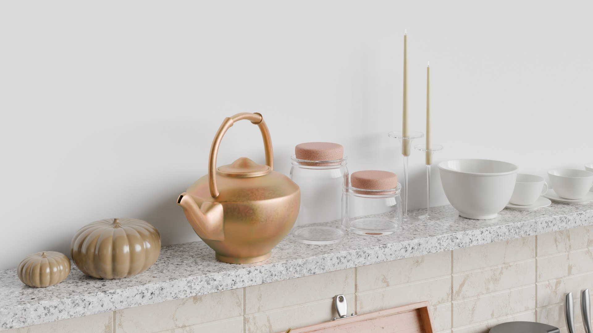 3D Model Kitchen Set - TurboSquid 2187077