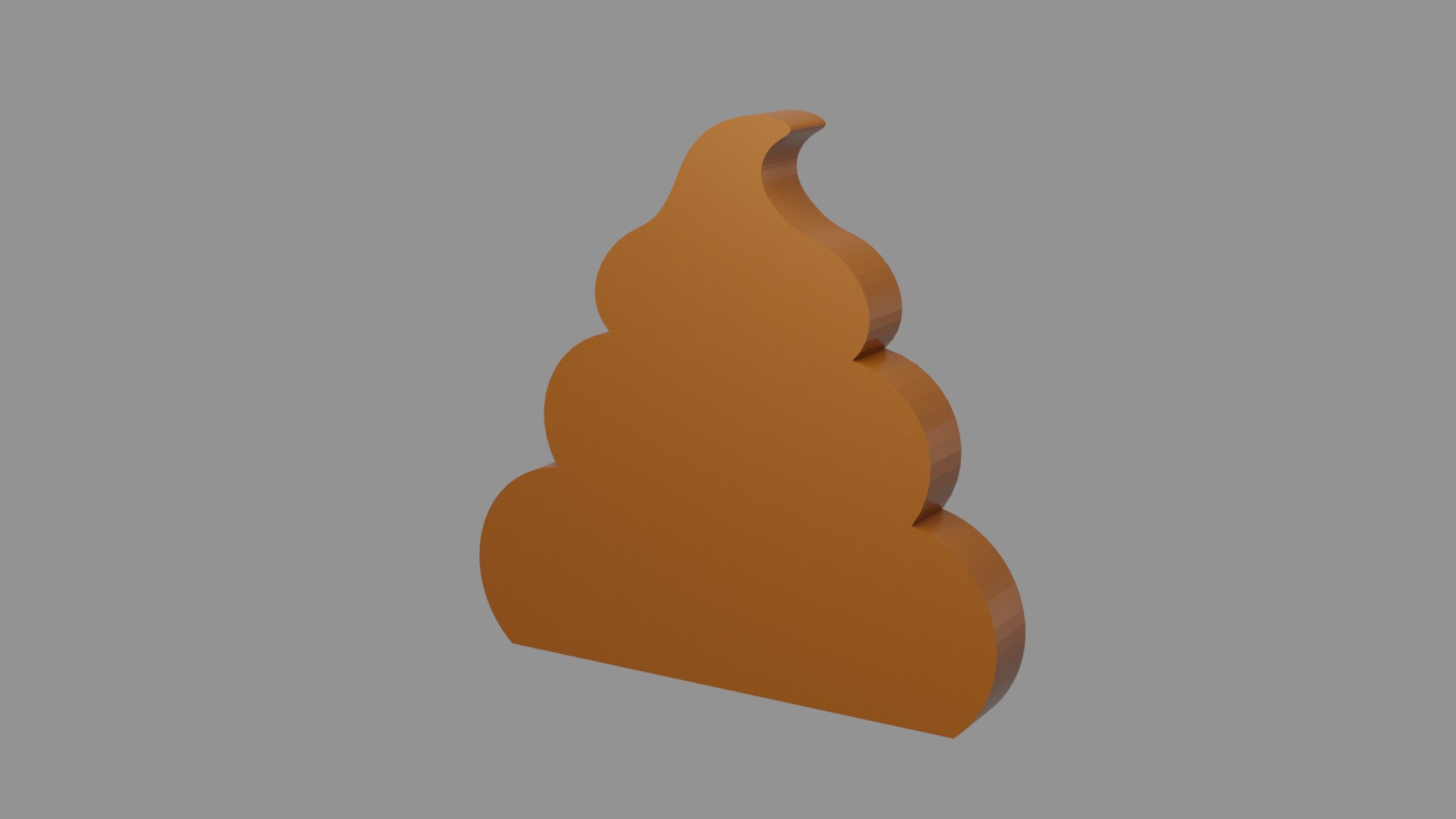 Poop Icon 3D - TurboSquid 2195645