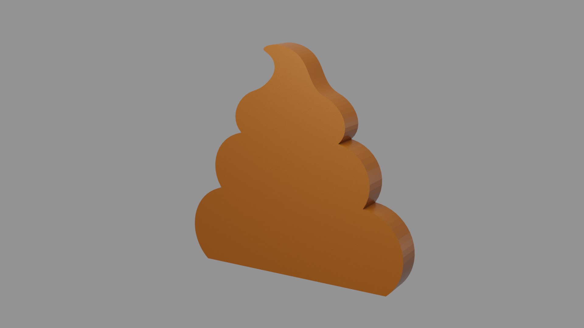 Poop Icon 3D - TurboSquid 2195645
