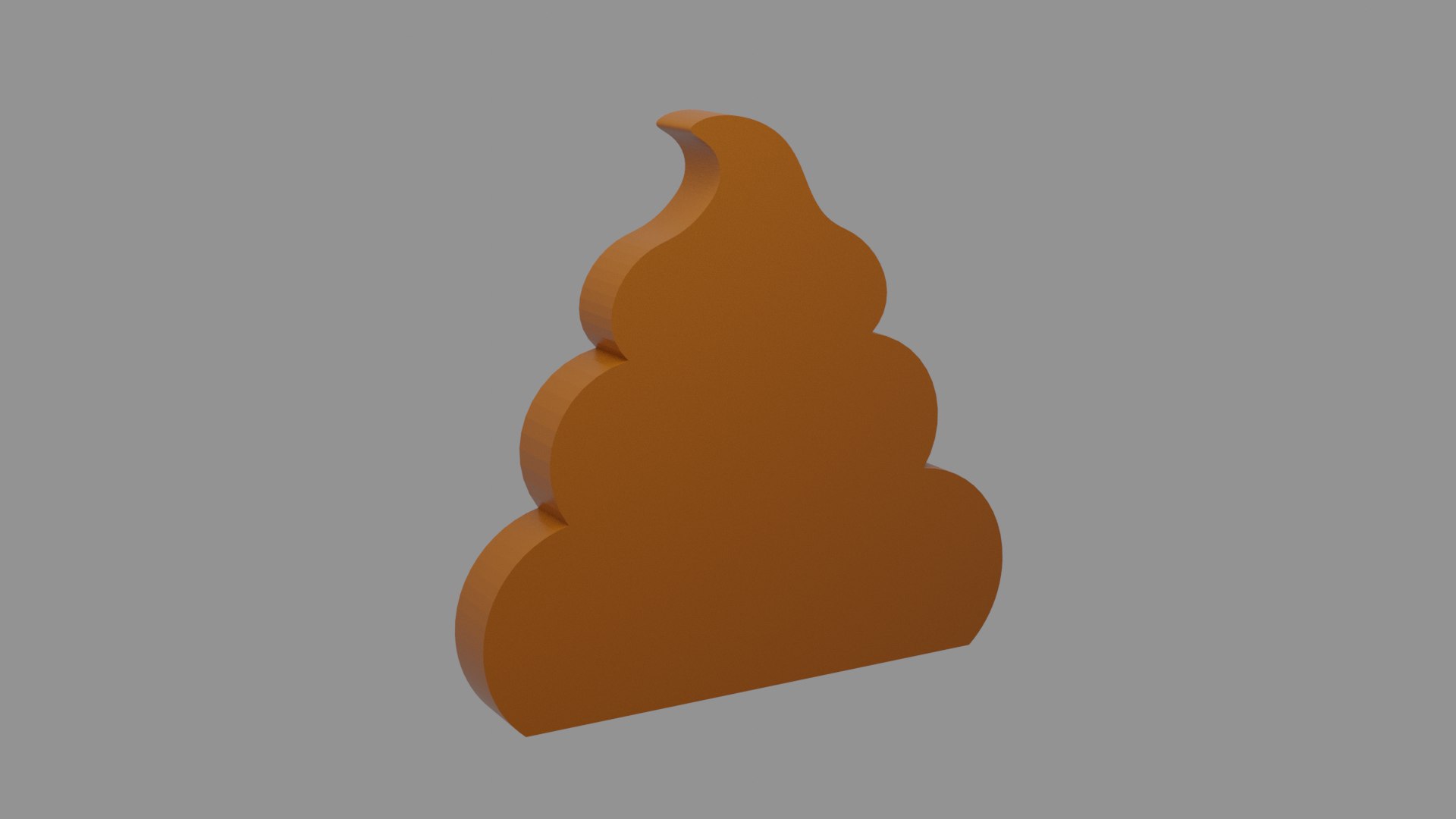Poop Icon 3D - TurboSquid 2195645
