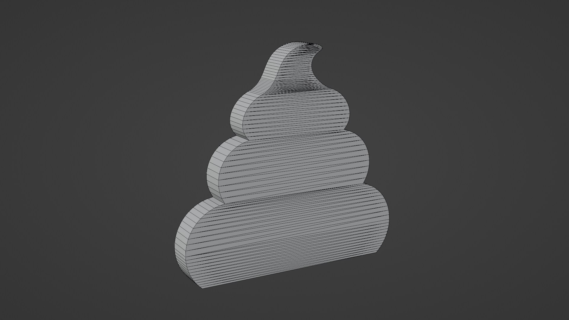 Poop Icon 3D - TurboSquid 2195645