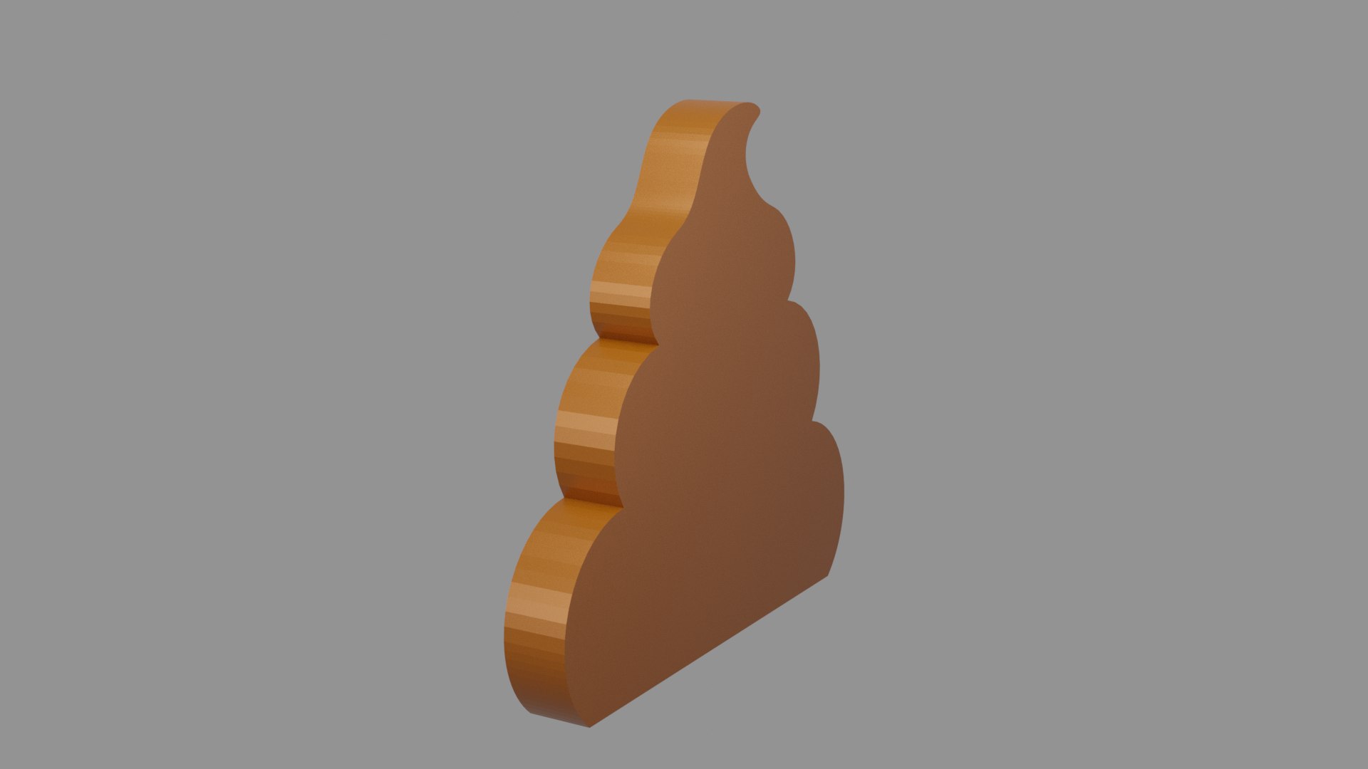 Poop Icon 3D - TurboSquid 2195645