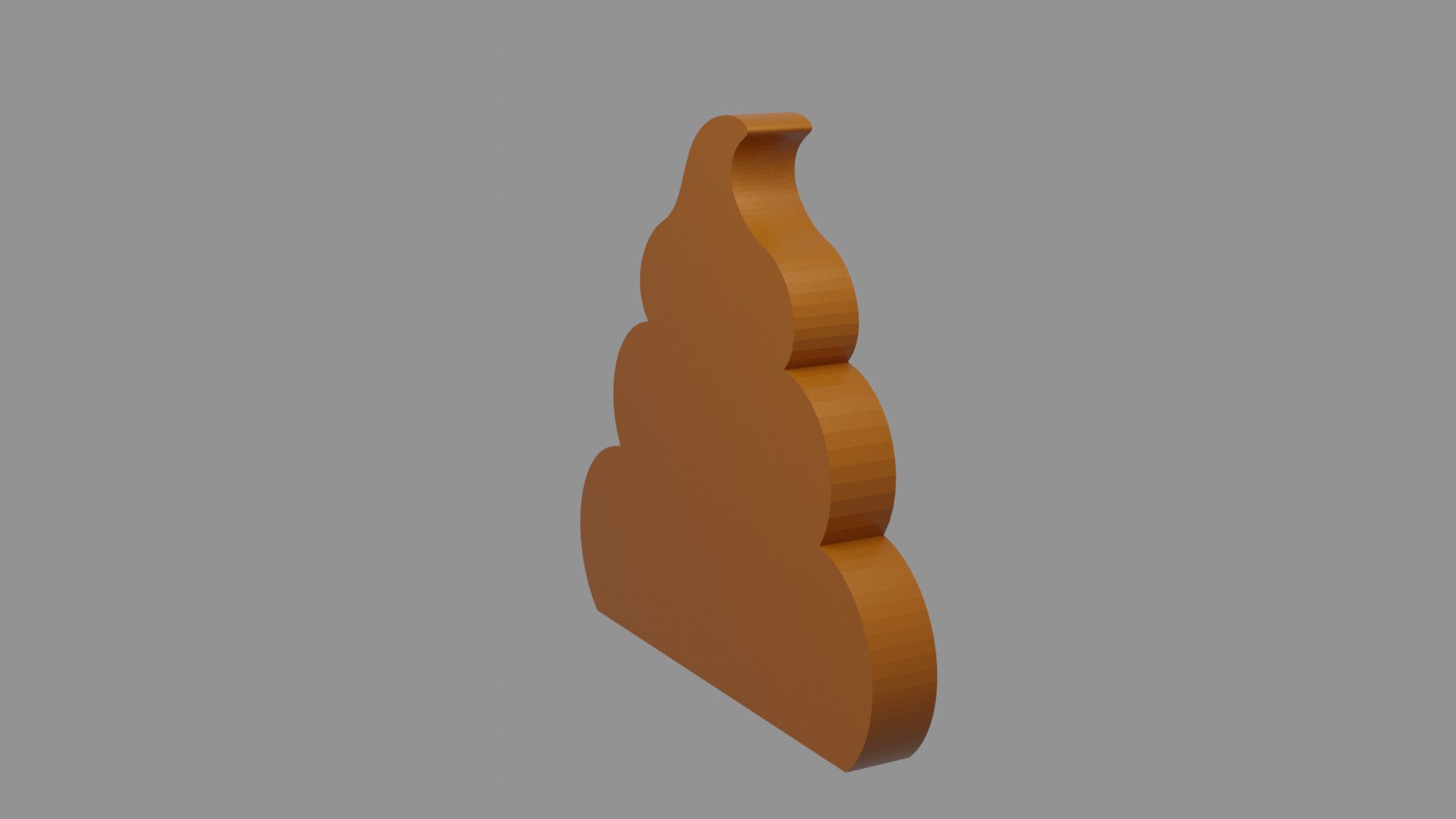 Poop Icon 3D - TurboSquid 2195645