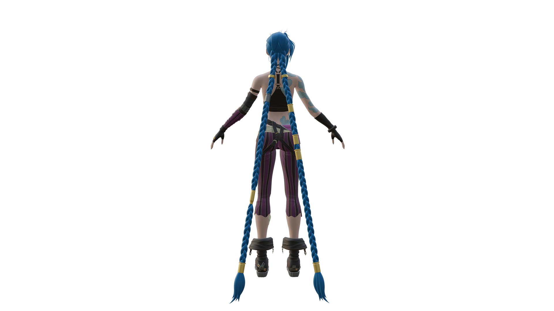 3D Model Arcane Jinx - TurboSquid 1962713