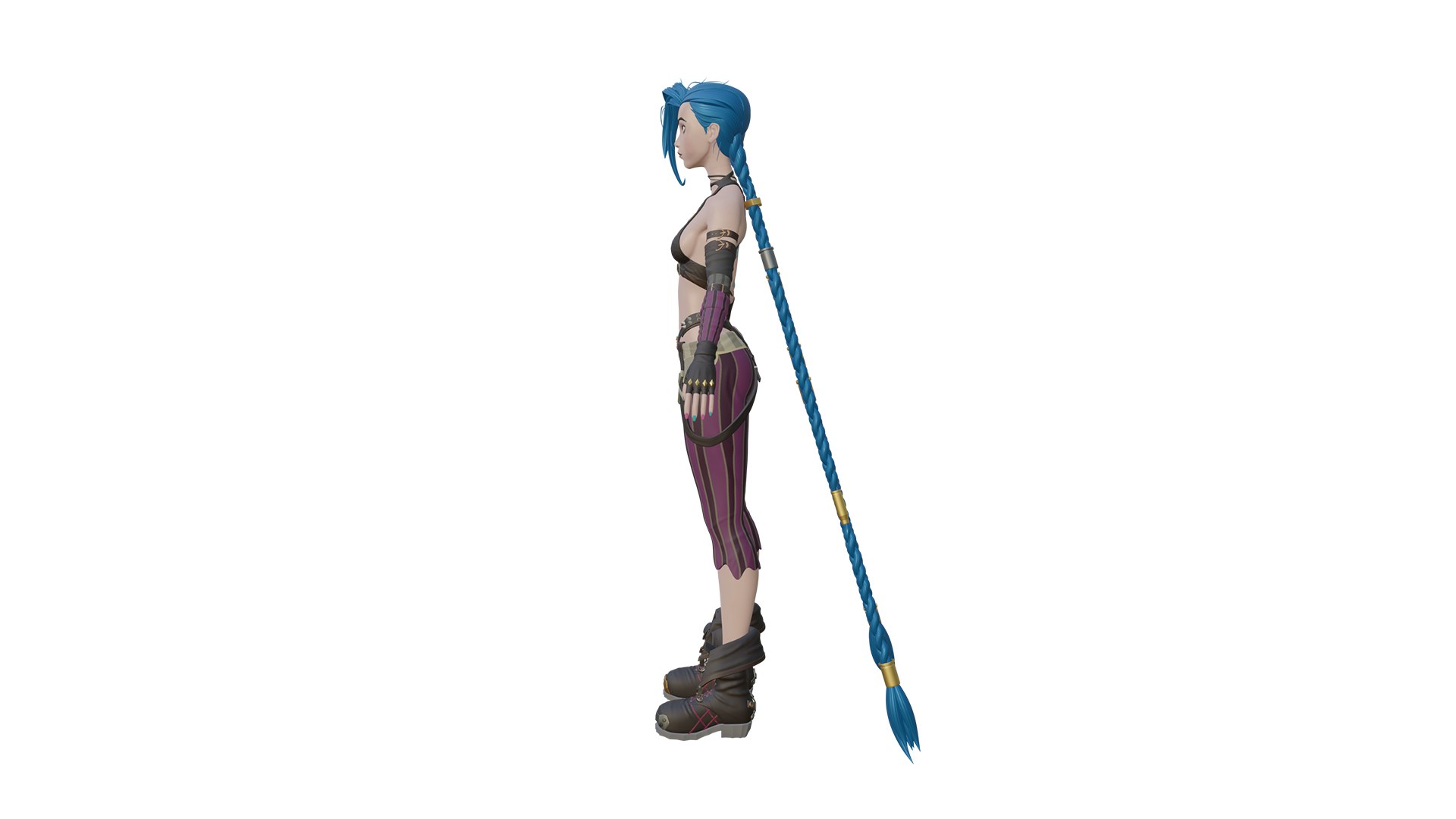 3D Model Arcane Jinx - TurboSquid 1962713