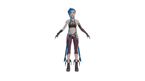 Arcane Jinx Modelo 3D - TurboSquid 1962713