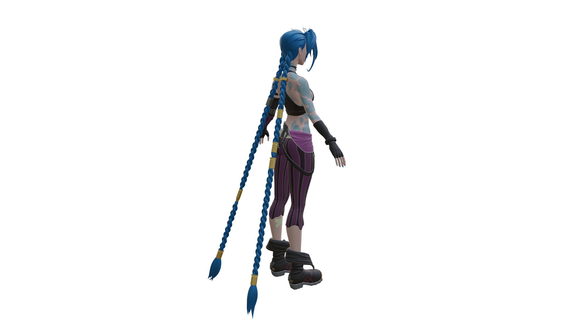 3D Model Arcane Jinx - TurboSquid 1962713