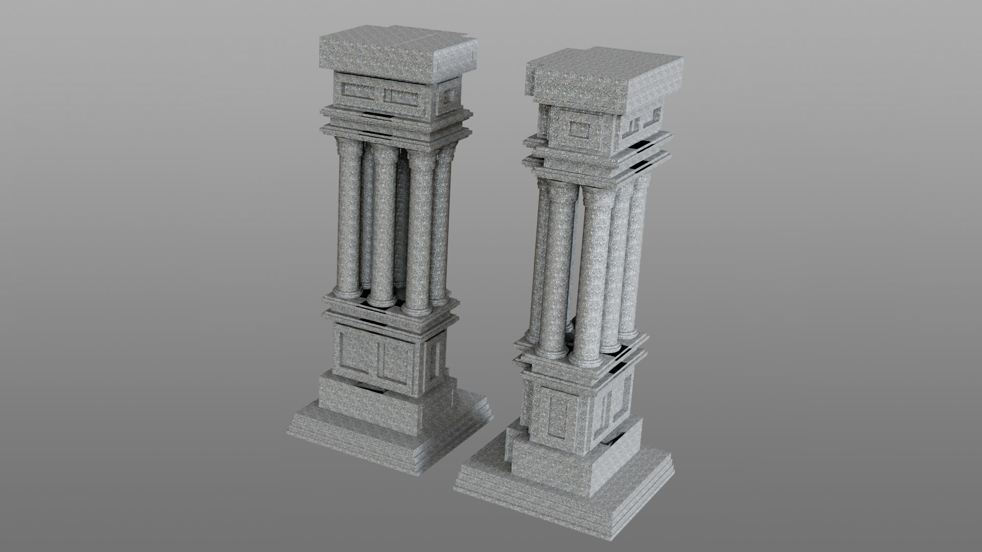 Pillar 2 3D Model - TurboSquid 2220800
