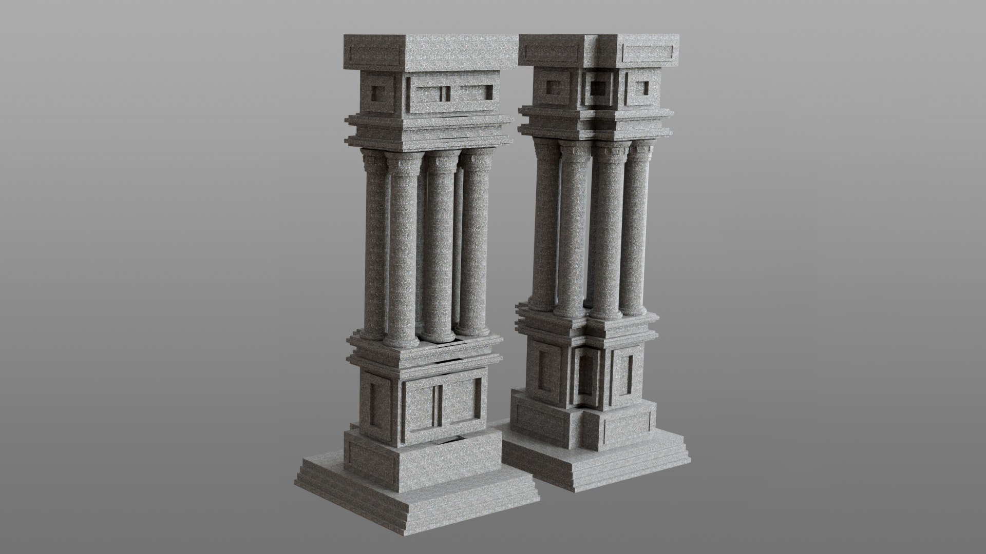 Pillar 2 3D Model - TurboSquid 2220800