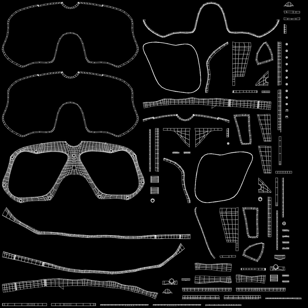3D Scuba Diving Mask OTS Model - TurboSquid 2094759