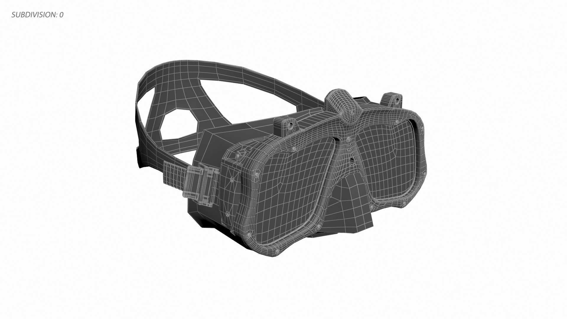 3D Scuba Diving Mask OTS Model - TurboSquid 2094759