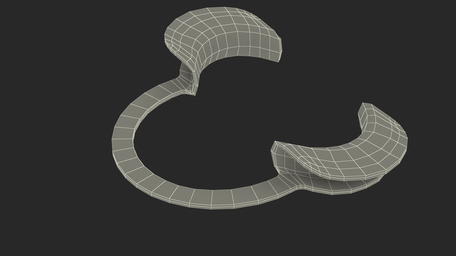 Dental Cheek Retractor C Shape 3D Model - TurboSquid 1874741