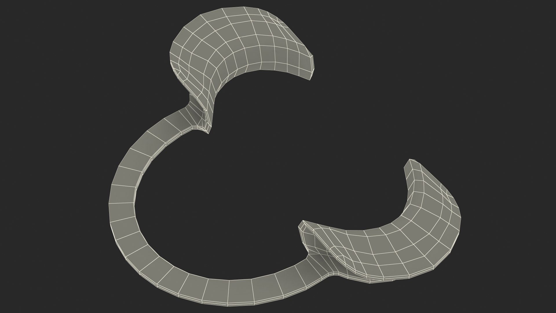 Dental Cheek Retractor C Shape 3D model - TurboSquid 1874741