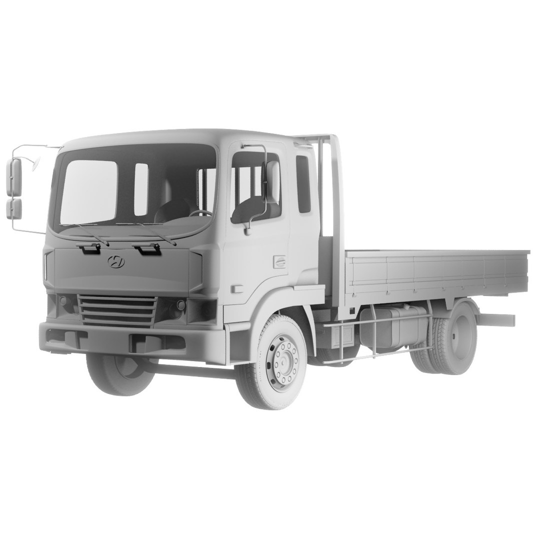 truck hyundai hd 120 obj