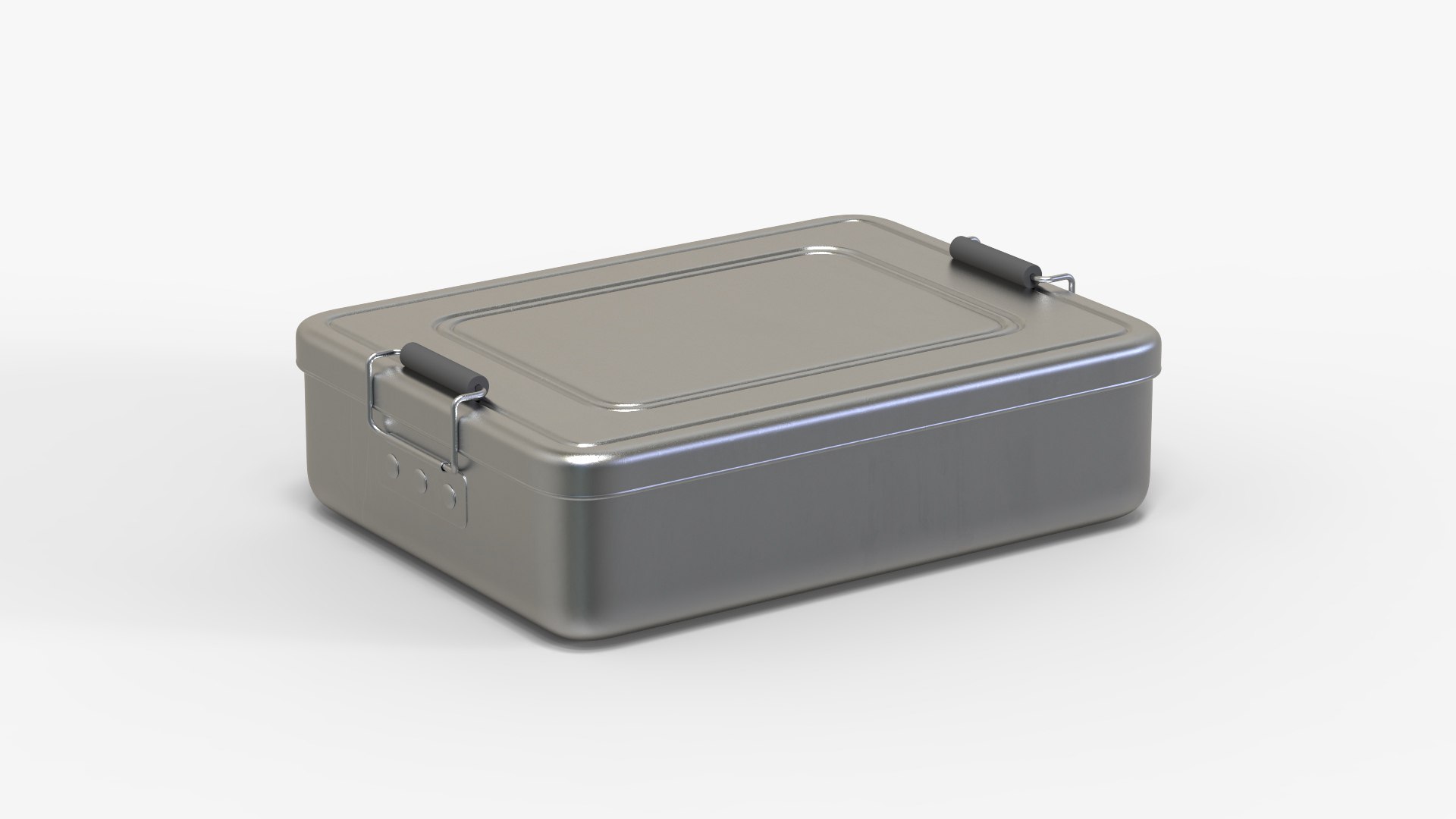 Square Lunch Box Model - TurboSquid 2200849