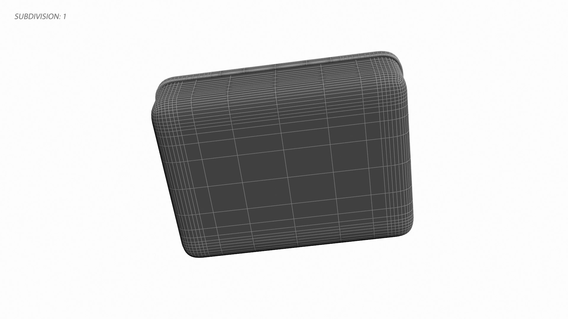 Square Lunch Box Model - TurboSquid 2200849