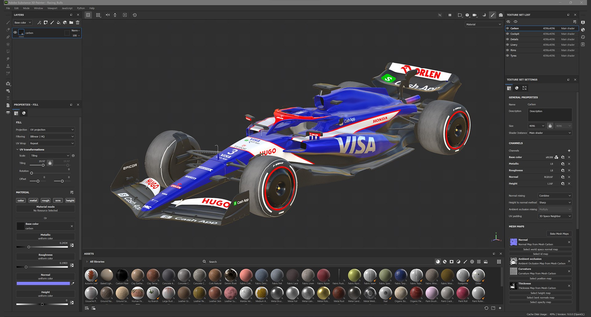 3D Model F1 Racing Bulls 2024 - TurboSquid 2197691
