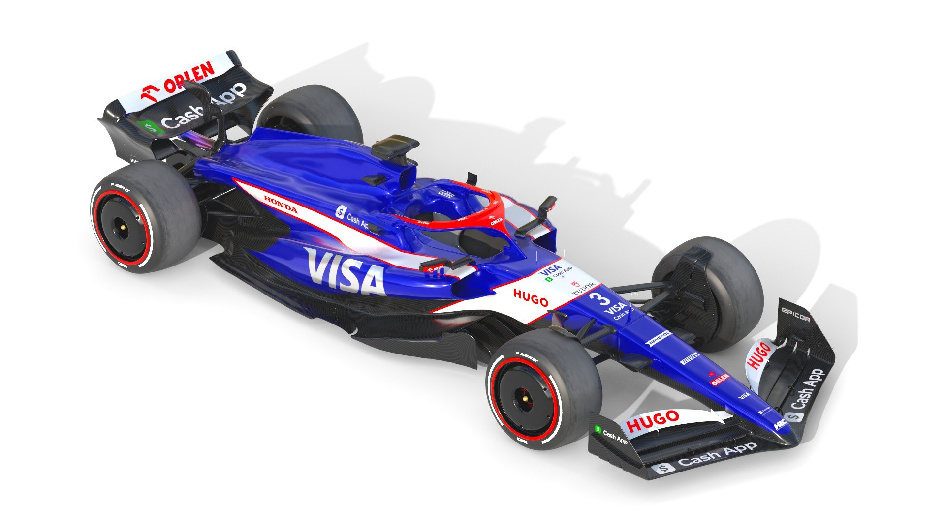 3D Model F1 Racing Bulls 2024 - TurboSquid 2197691