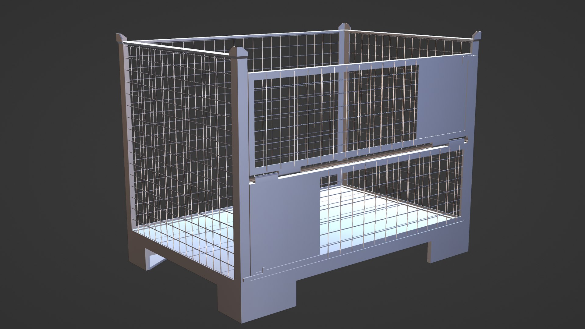 3D Gitterbox - TurboSquid 2140211
