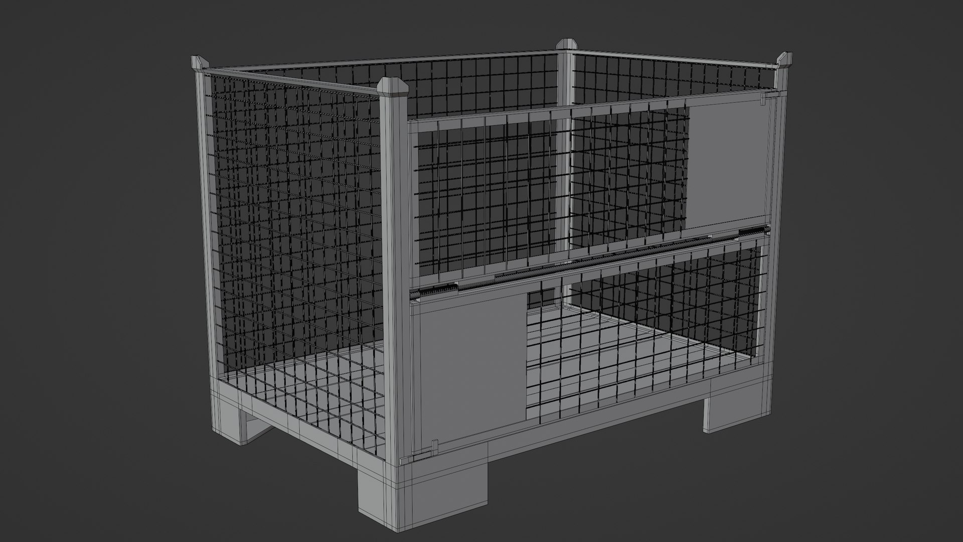 3D Gitterbox - TurboSquid 2140211