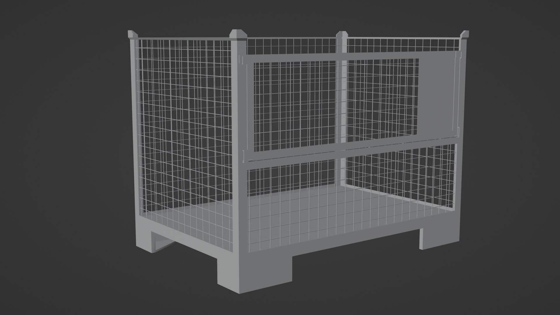 3D Gitterbox - TurboSquid 2140211