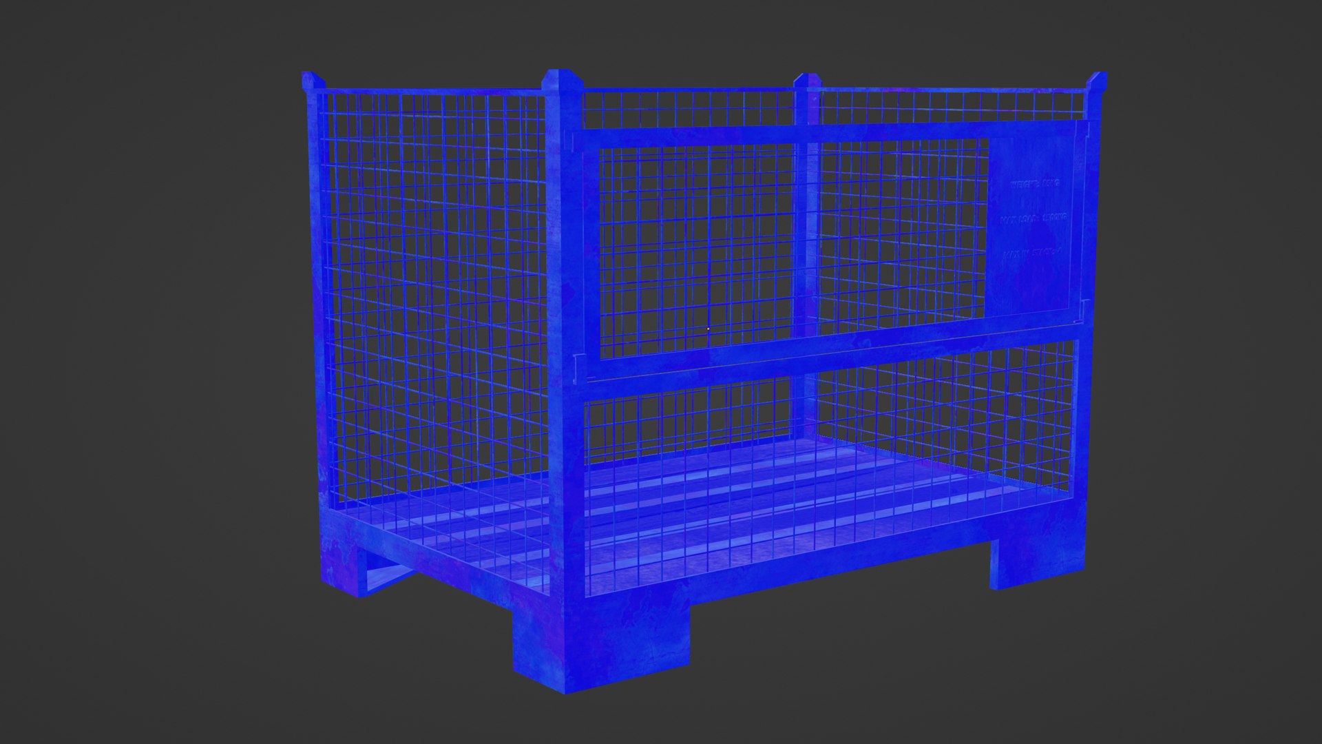 3D Gitterbox - TurboSquid 2140211