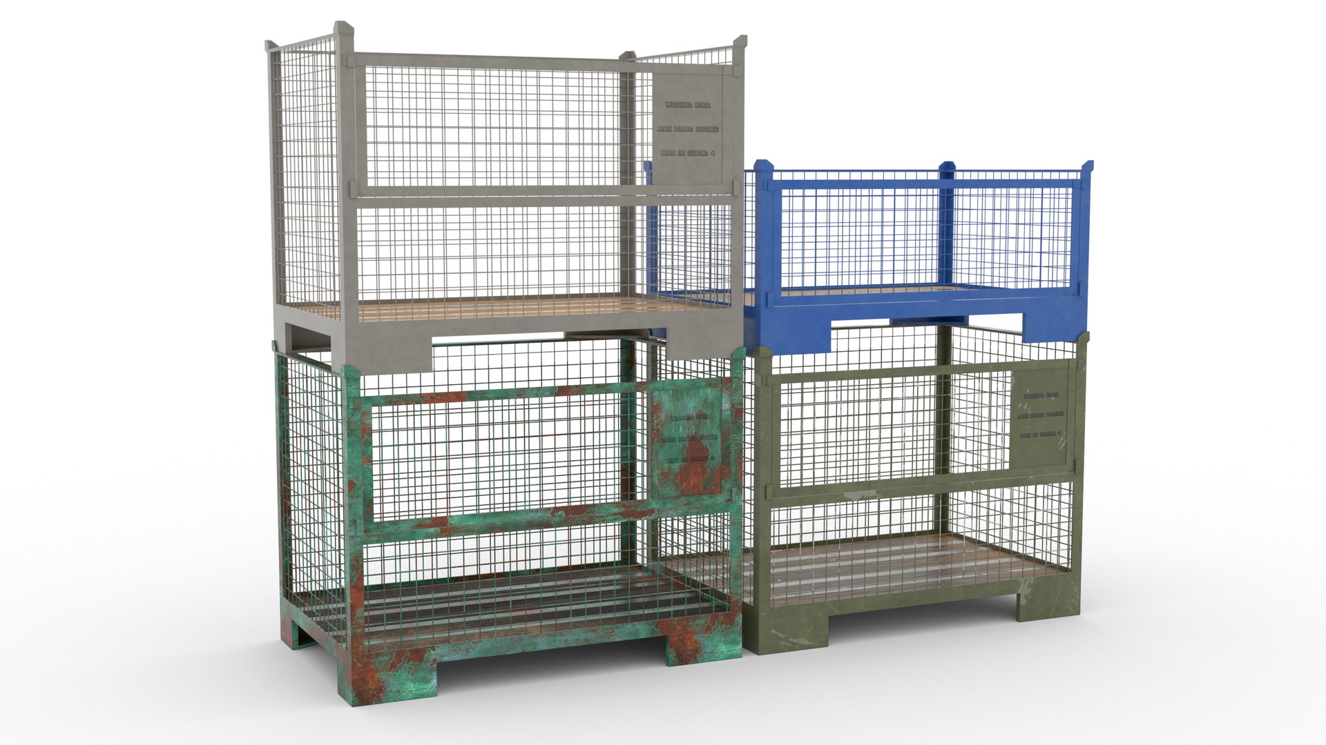 3D Gitterbox - TurboSquid 2140211