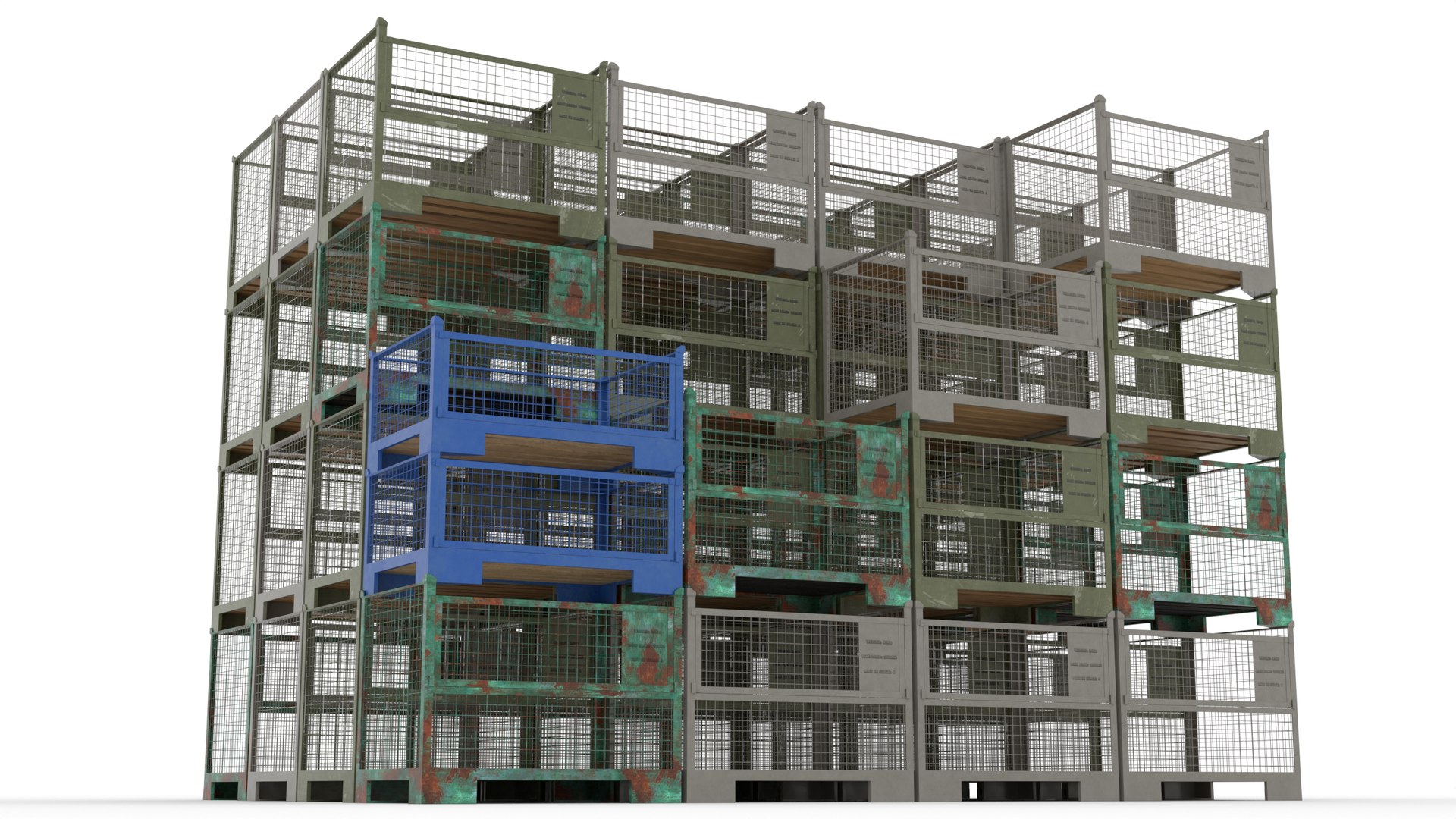 3D Gitterbox - TurboSquid 2140211